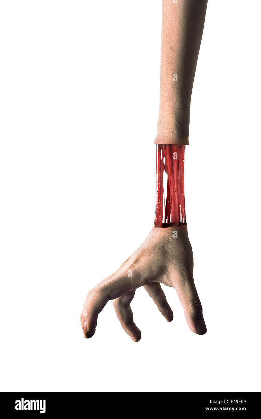 Creepy hand Cut Out Stock Images & Pictures - Alamy