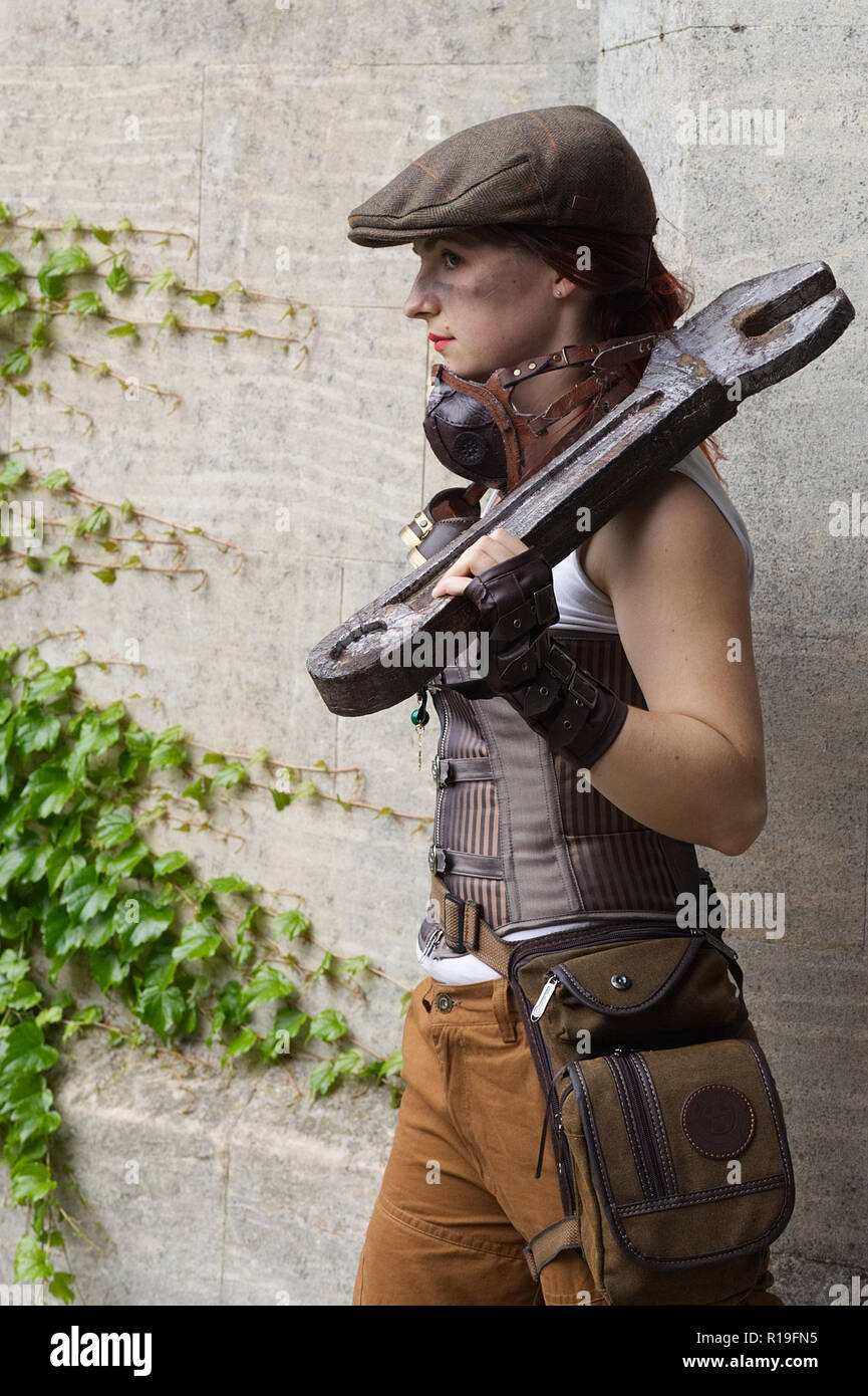 Victorian steampunk festival Lincoln England Stock Photo - Alamy