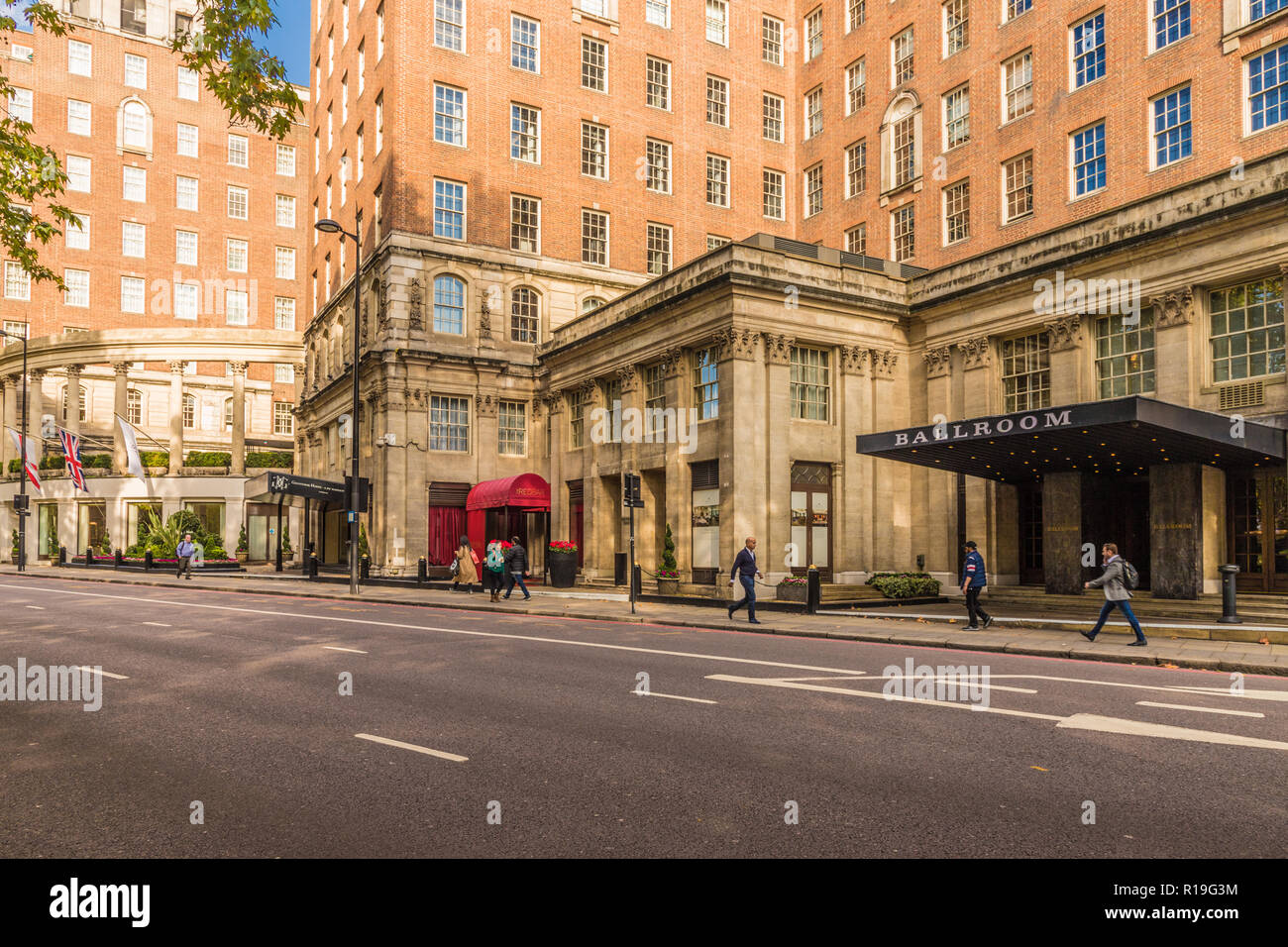 A typical view in Mayfair Stock Photo - Alamy