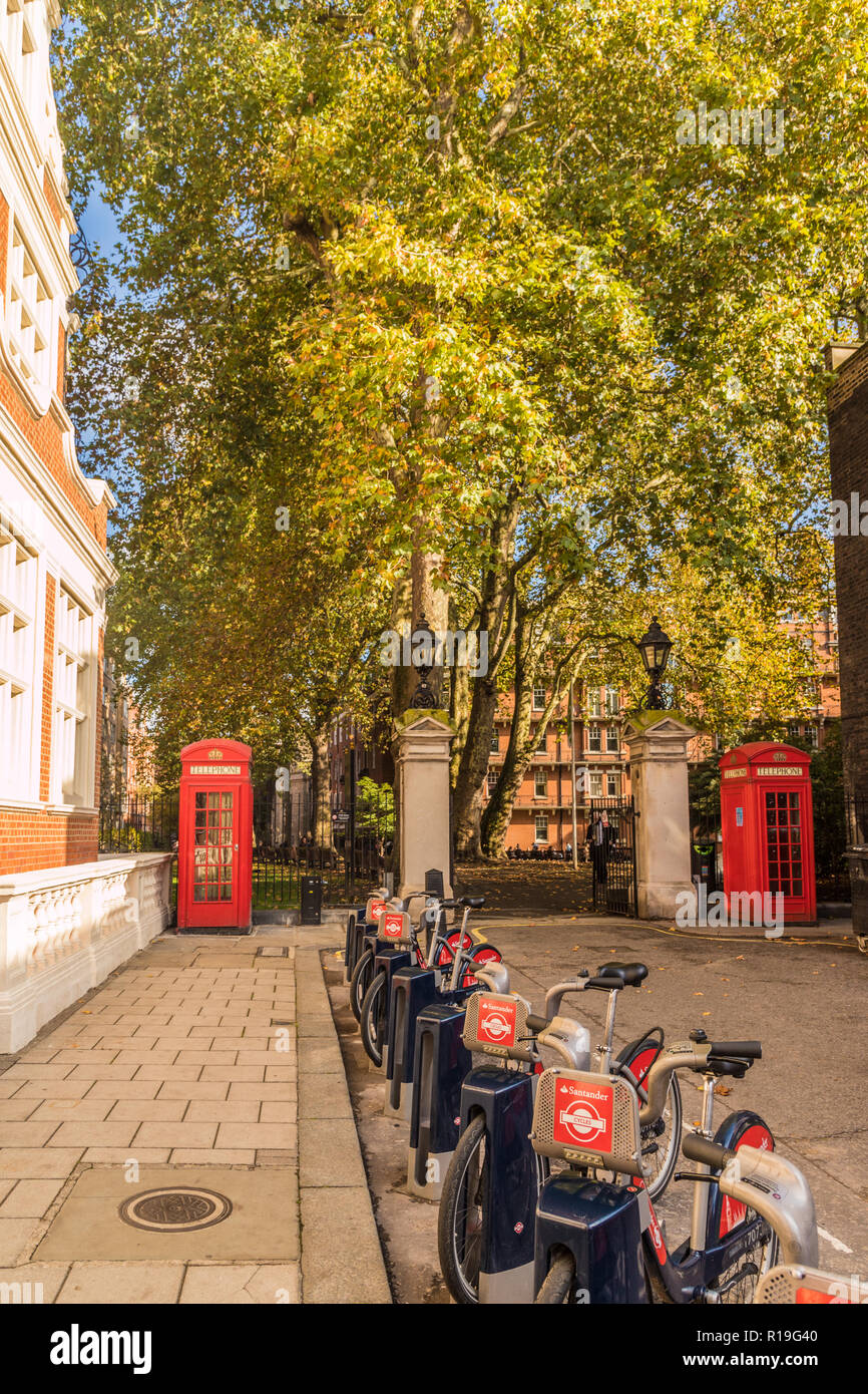A typical view in Mayfair Stock Photo - Alamy