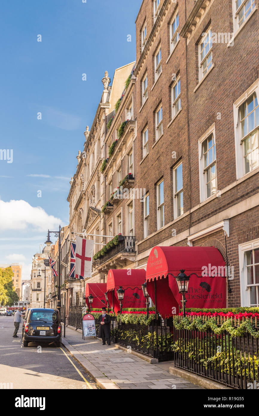A typical view in Mayfair Stock Photo - Alamy