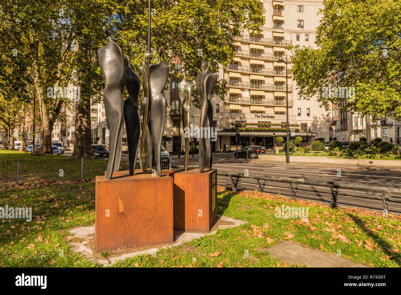 A typical view in Mayfair Stock Photo - Alamy