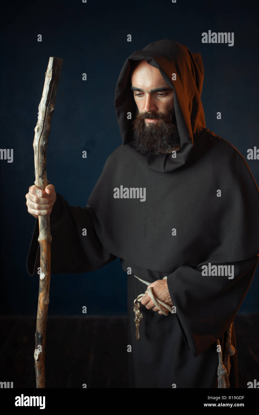 Medieval friar preaching hi-res stock photography and images - Alamy