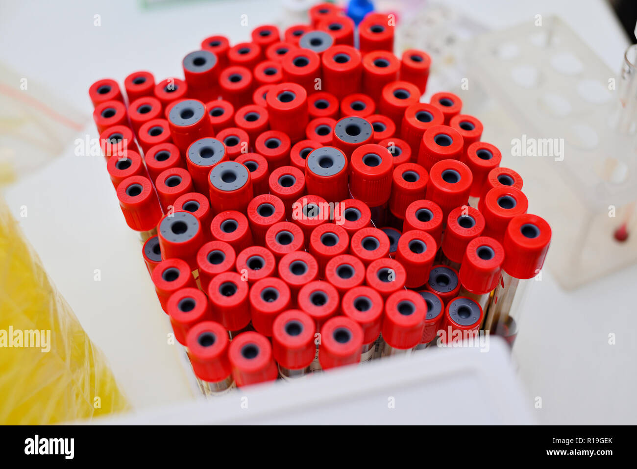Blood collection vacuum tubes hi-res stock photography and images - Alamy
