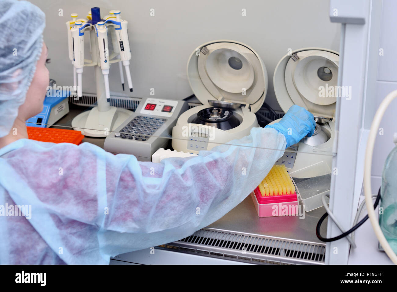 Dna analysis lab hi-res stock photography and images - Alamy
