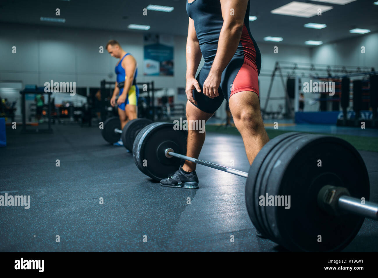 Weightlifters hi-res stock photography and images - Alamy