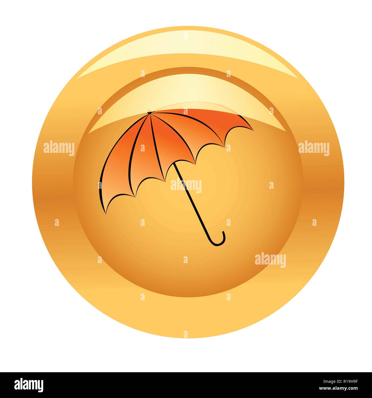 3d vector beautiful golden Cut Out Stock Images & Pictures - Alamy