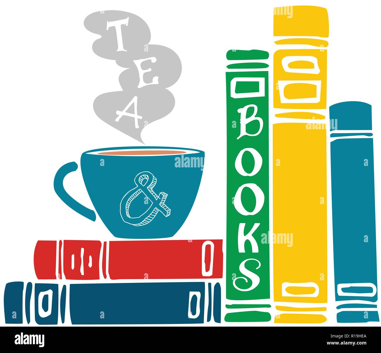 Art and design books Stock Vector Images - Alamy