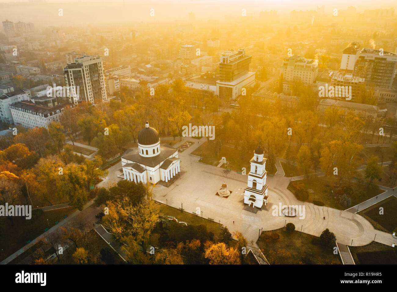 Chisinau cathedral park hi-res stock photography and images - Alamy