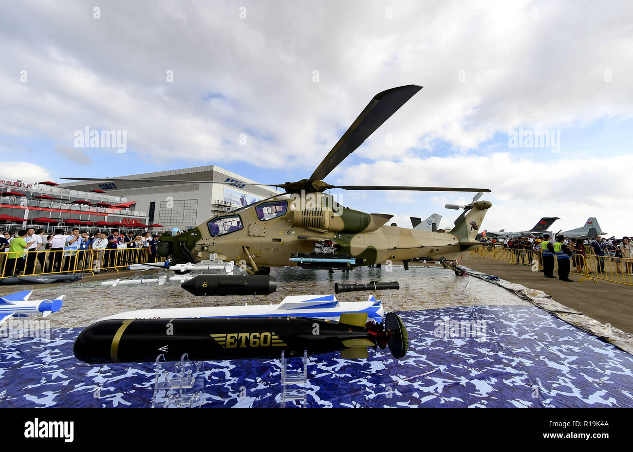 Zhuhai, Zhuhai, China. 10th Nov, 2018. Zhuhai, CHINA-The Z-10 ME ...