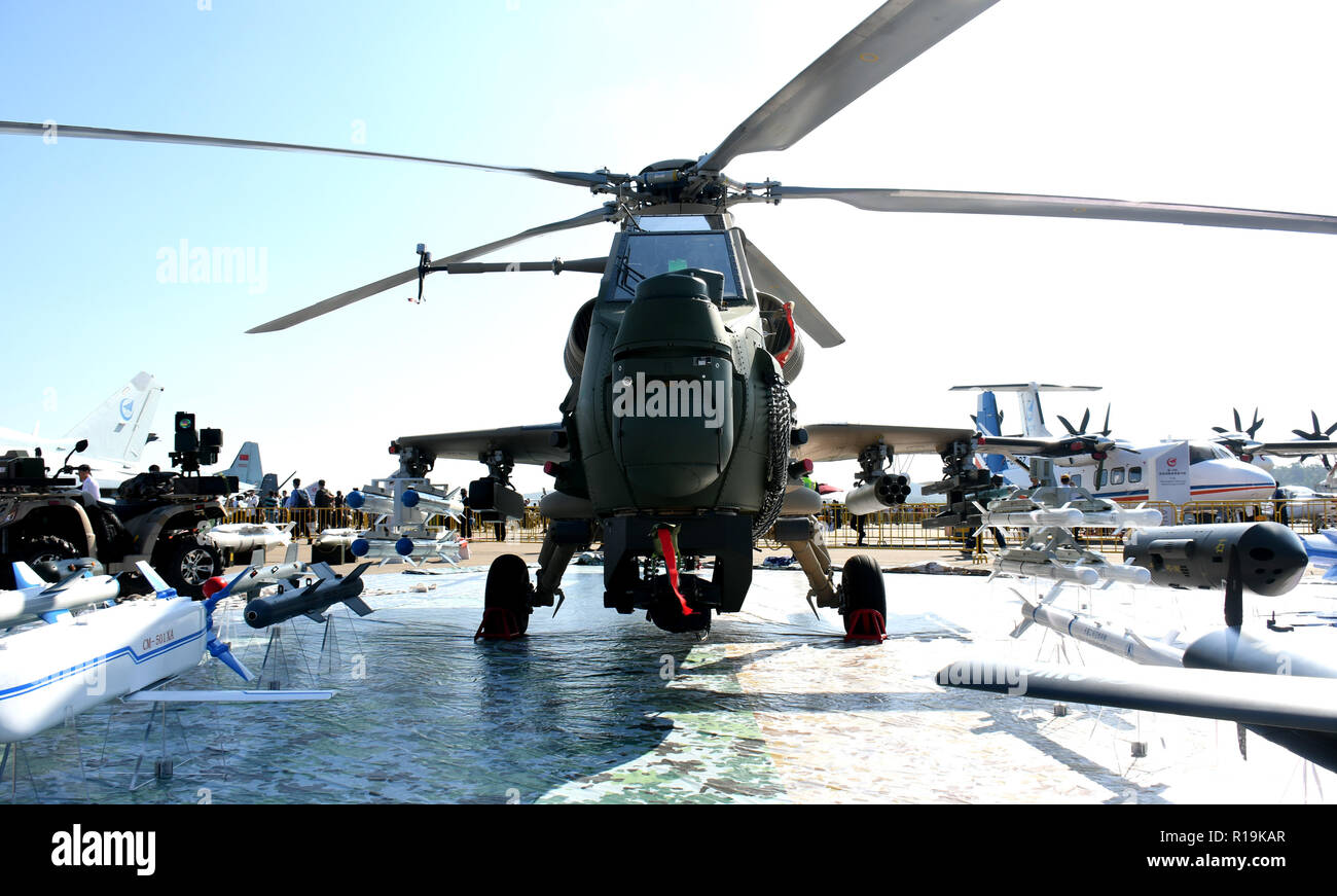 November 10, 2018 - Zhuhai, Zhuhai, China - Zhuhai,CHINA-The Z-10 ME ...