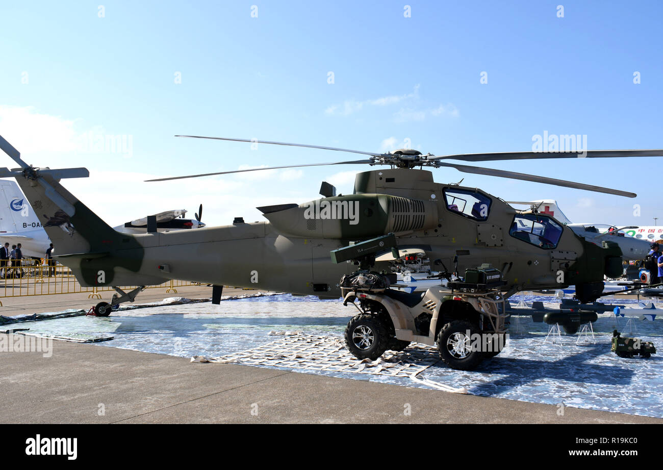 November 10, 2018 - Zhuhai, Zhuhai, China - Zhuhai,CHINA-The Z-10 ME ...