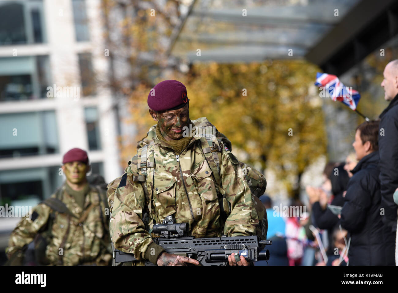 British Army soldier 4th Battalion Army Reserve battalion of The ...