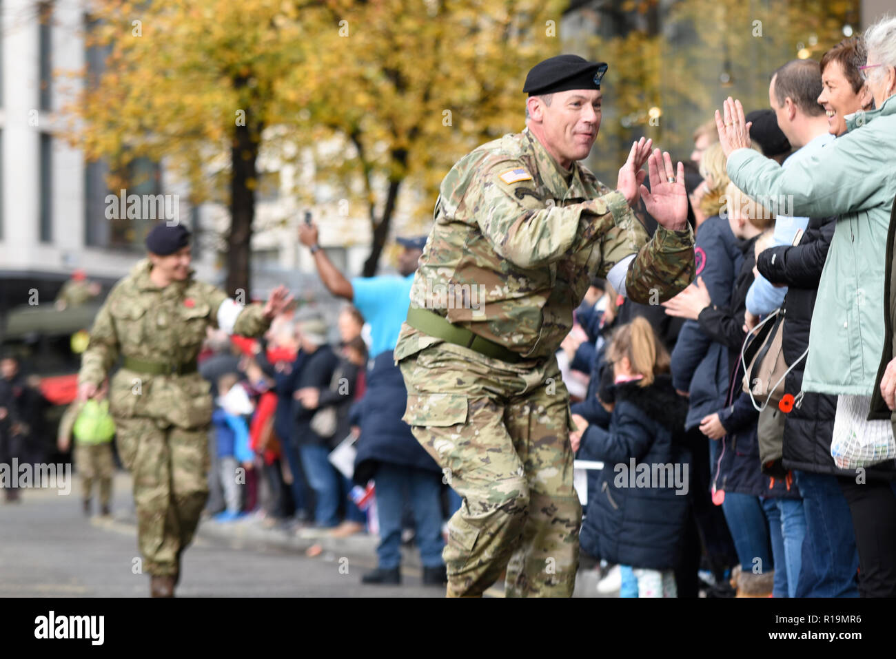 American soldier in parade hi-res stock photography and images - Alamy