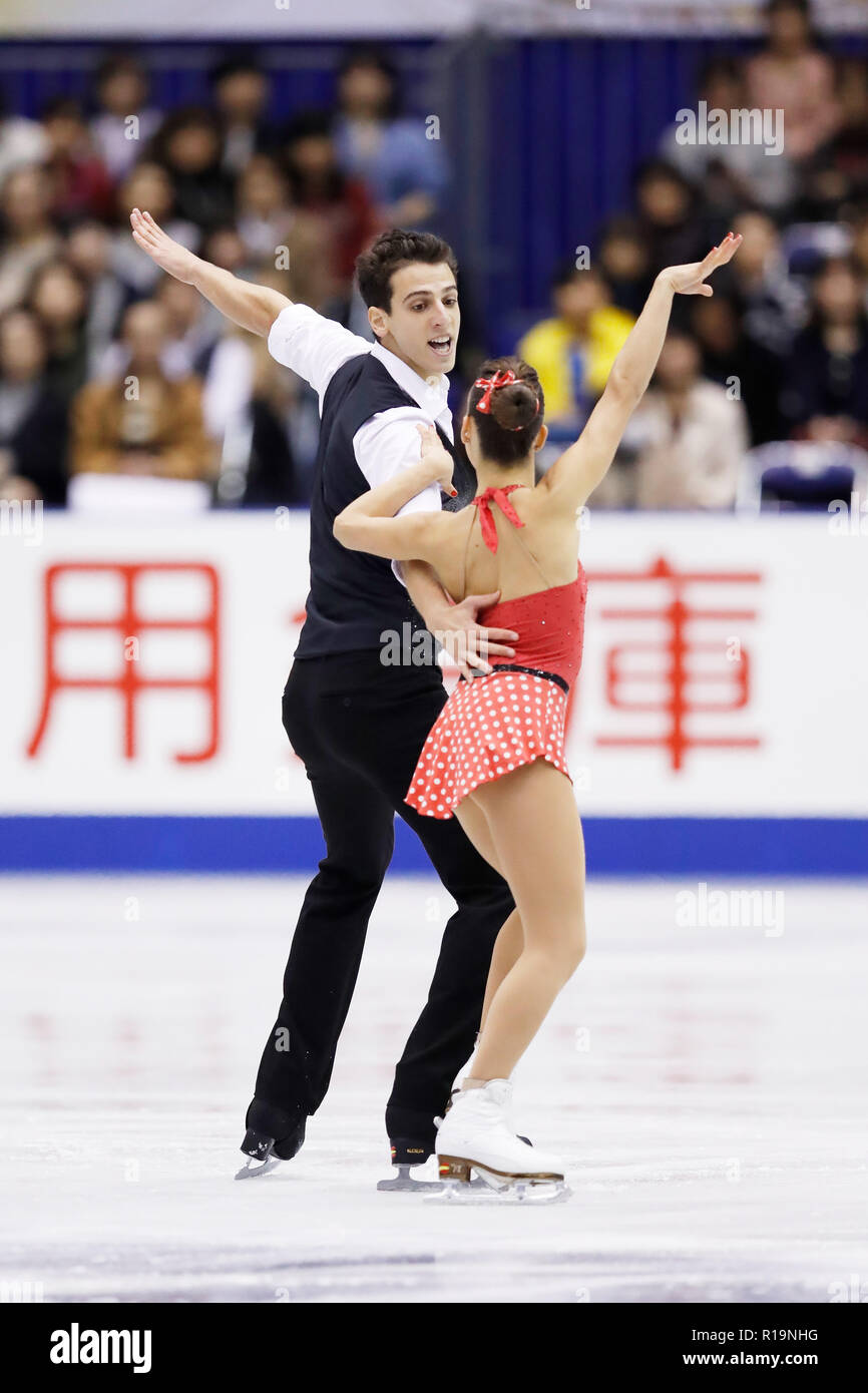 Laura Barquero & Aritz Maestu (ESP), NOVEMBER 9, 2018 - Figure Skating ...
