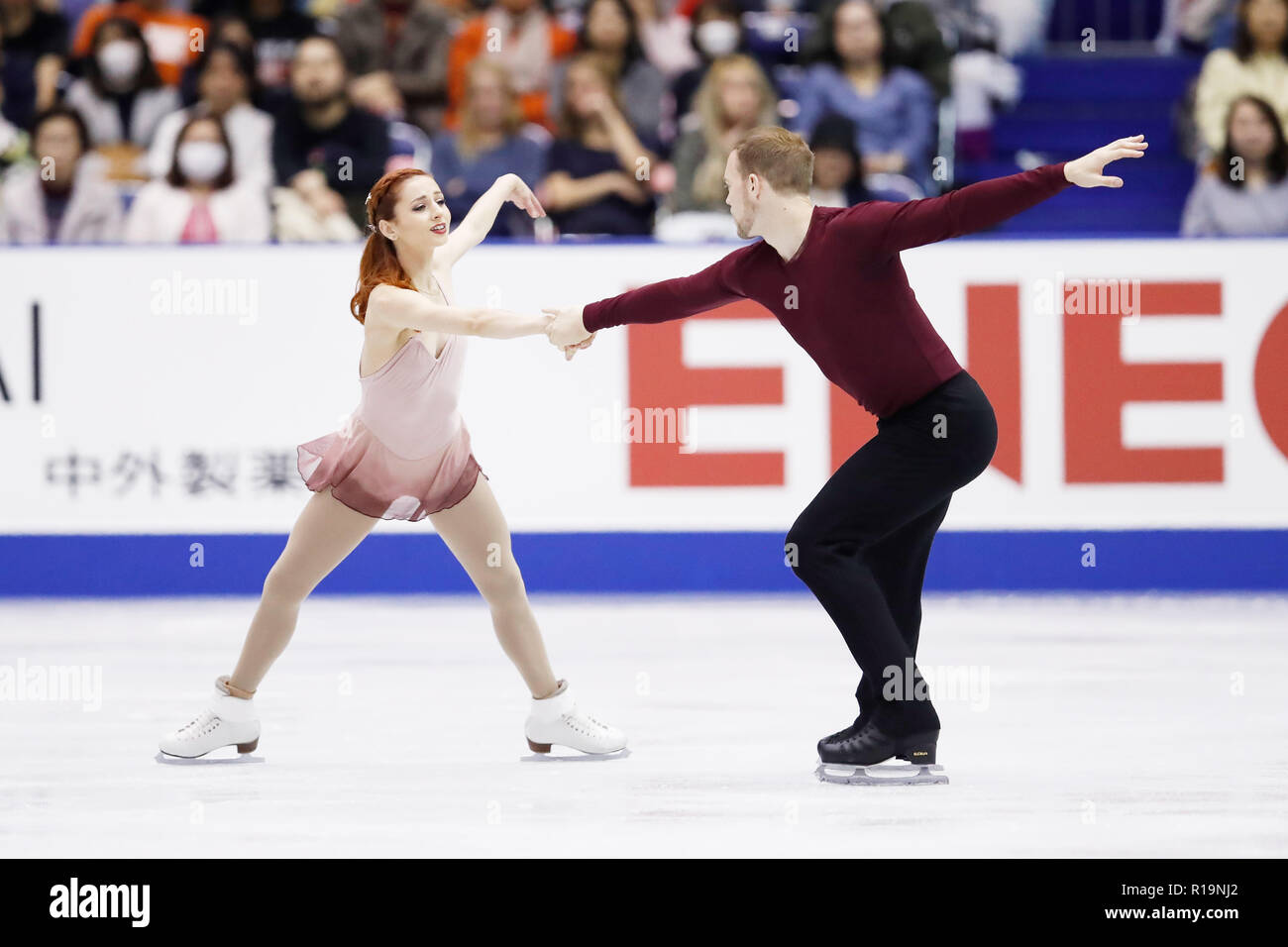 Tarah Kayne & Danny O'Shea (USA), NOVEMBER 9, 2018 - Figure Skating ...