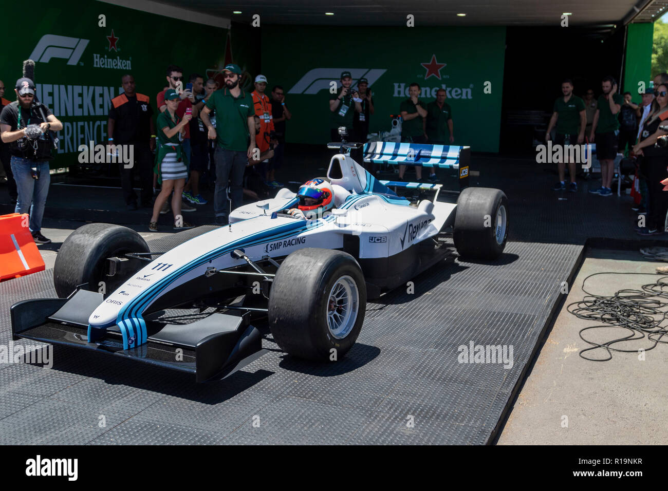 Porto Alegre, Brazil. 10th Nov, 2018. Rubens Barrichello former F1 ...