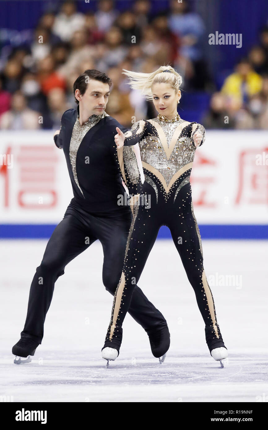 Alexa Scimeca Knierim & Chris Knierim (USA), NOVEMBER 9, 2018 - Figure ...