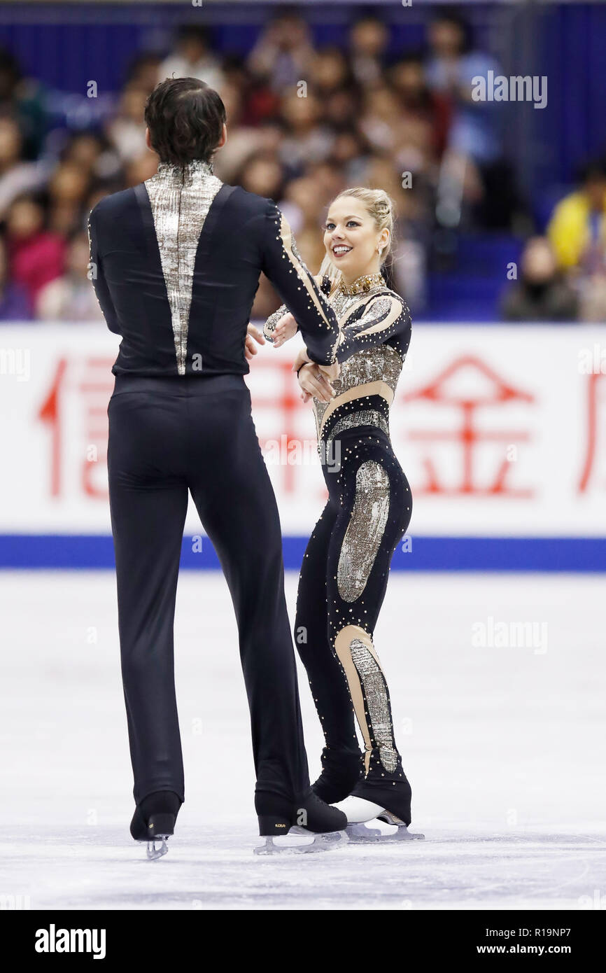Alexa Scimeca Knierim & Chris Knierim (USA), NOVEMBER 9, 2018 - Figure ...