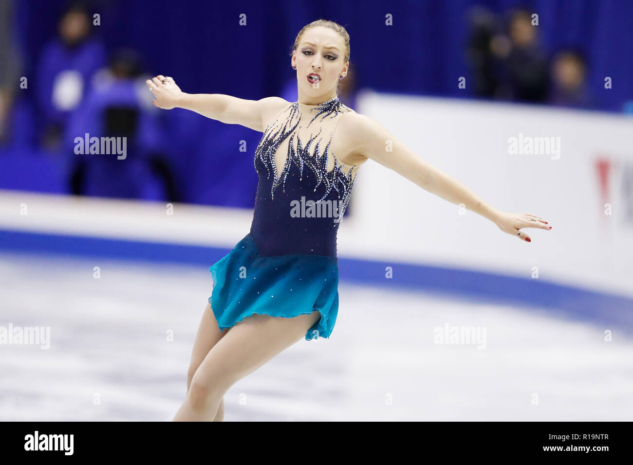 Courtney Hicks (USA), NOVEMBER 9, 2018 - Figure Skating : ISU Grand ...