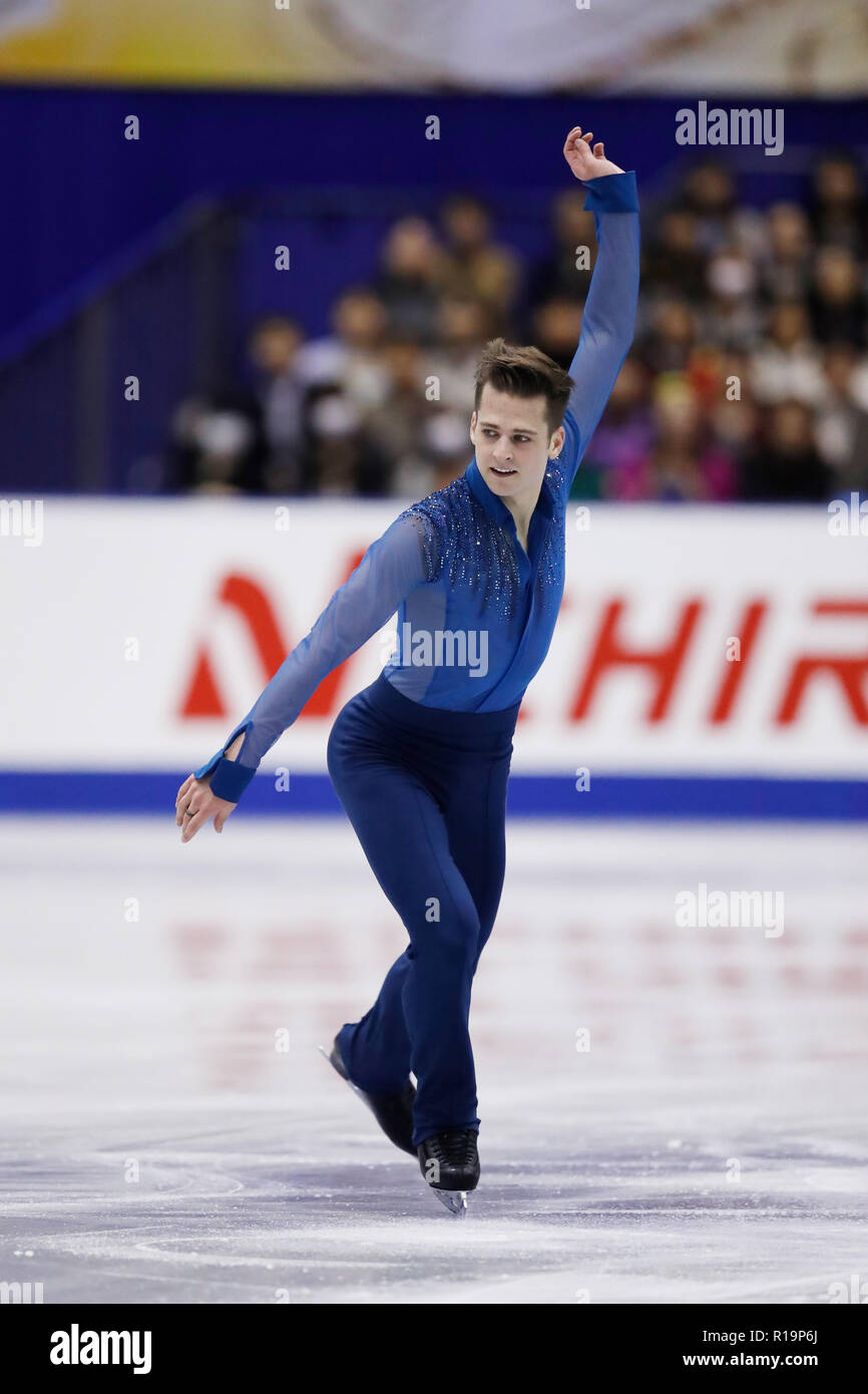 Alexander Johnson (USA), NOVEMBER 9, 2018 - Figure Skating : ISU Grand ...