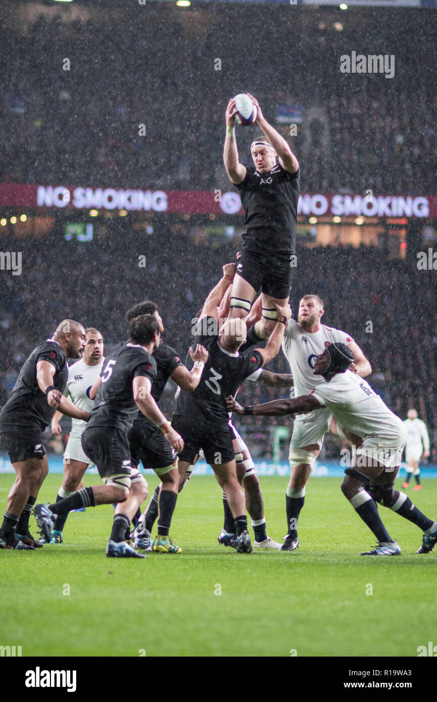 England rugby 2018 new zealand hi-res stock photography and images - Alamy