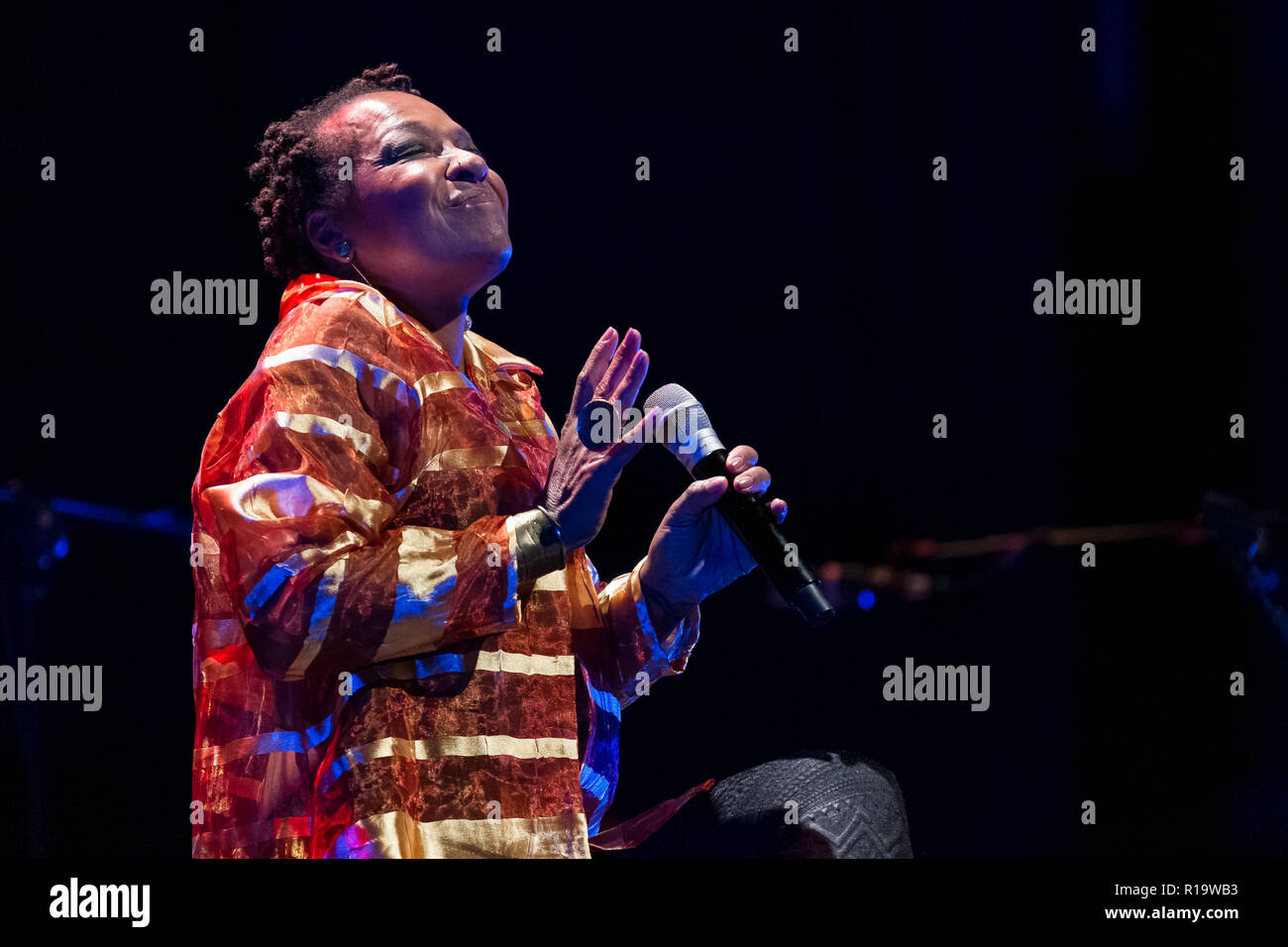 Cartagena, Spain. 09th November, 2018. American singer, Lisa Simone ...