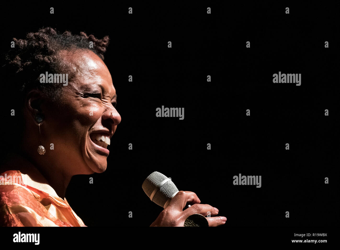 Cartagena, Spain. 09th November, 2018. American singer, Lisa Simone ...