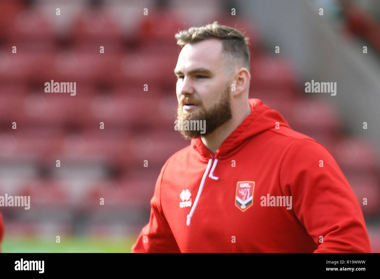Racecourse Ground, Wrexham, UK. 10th Nov, 2018. ; Rugby League World ...