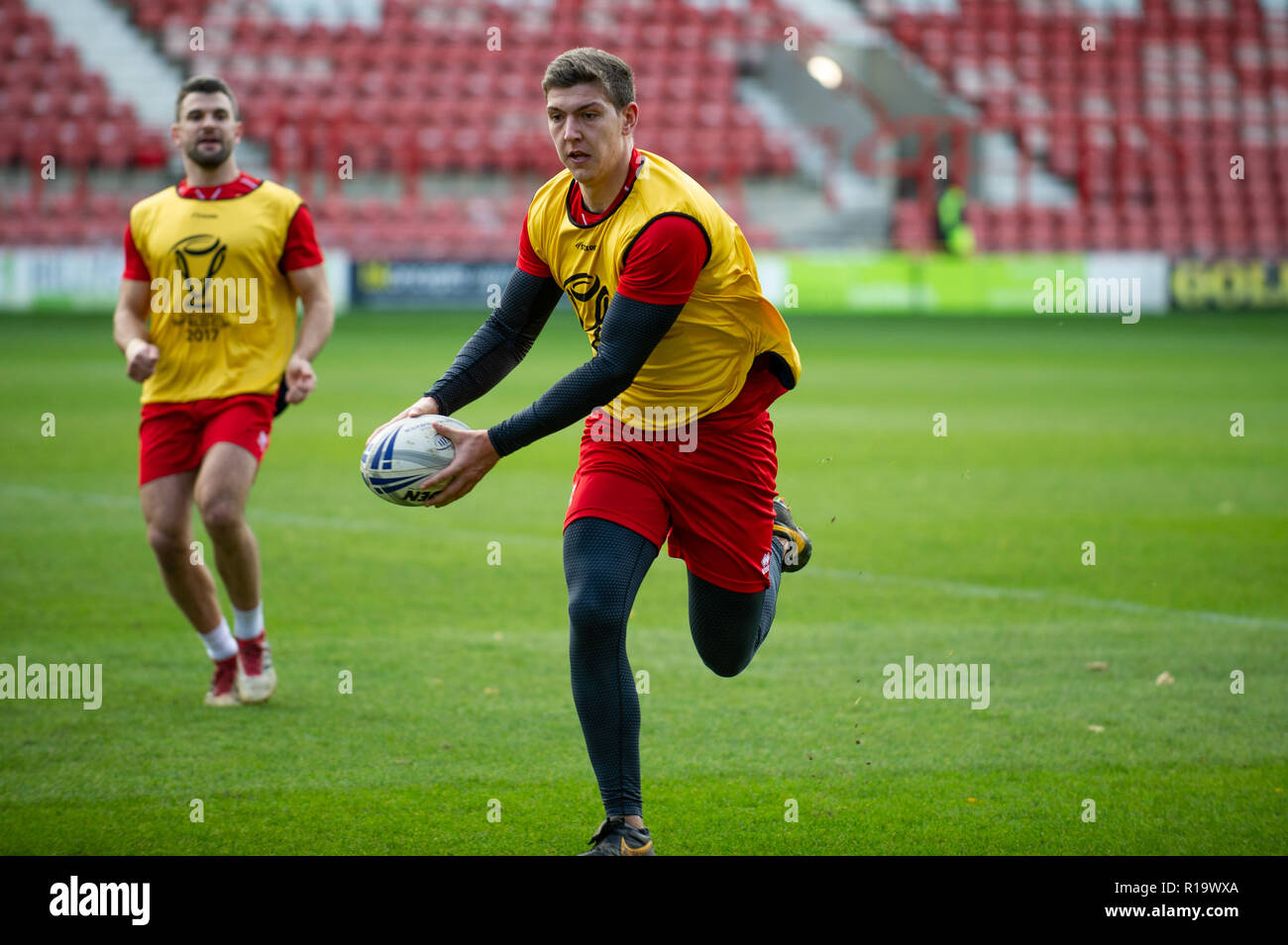 Racecourse Ground, Wrexham, UK. 10th Nov, 2018. ; Rugby League World ...