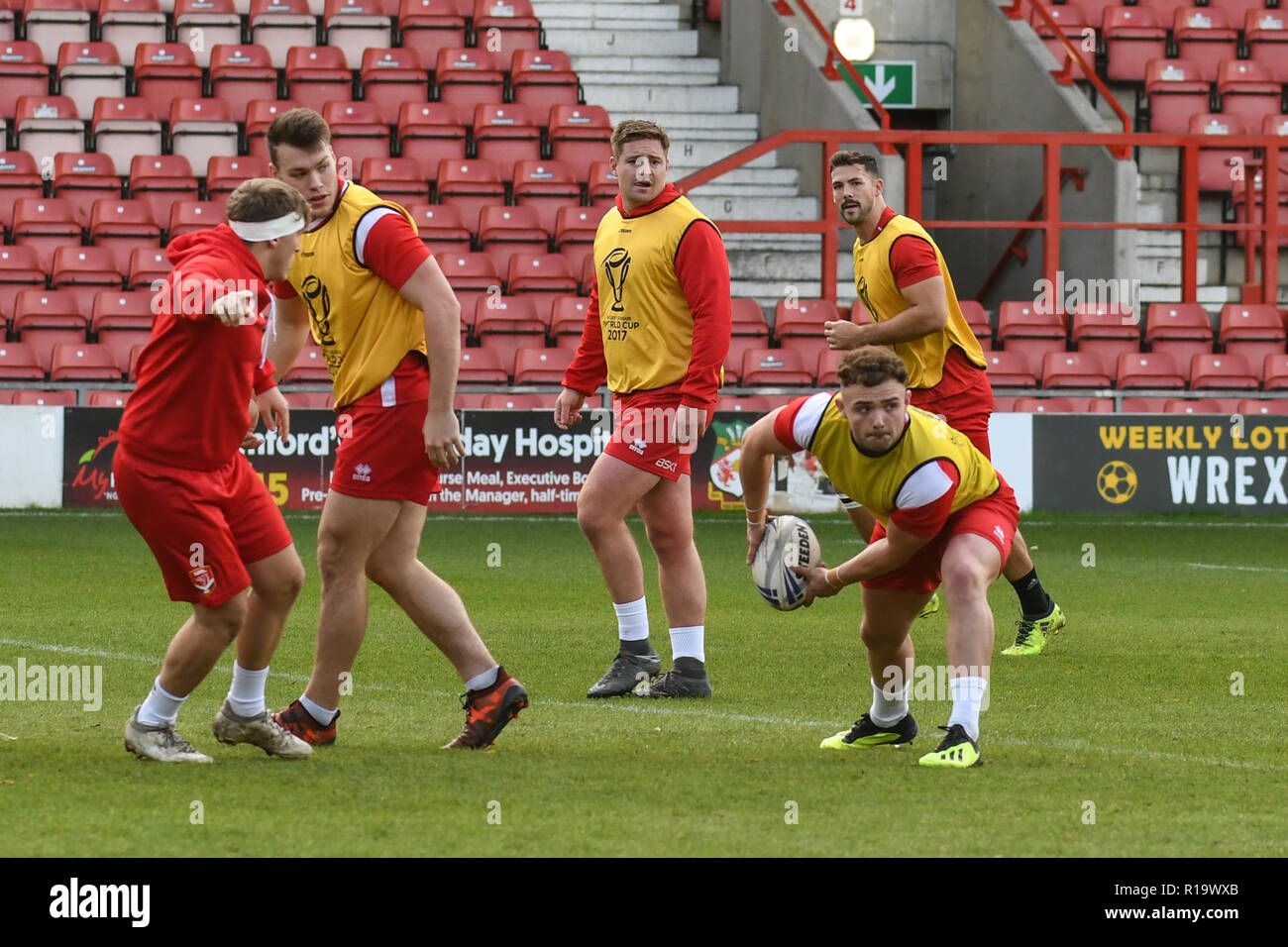 Racecourse Ground, Wrexham, UK. 10th Nov, 2018. ; Rugby League World ...