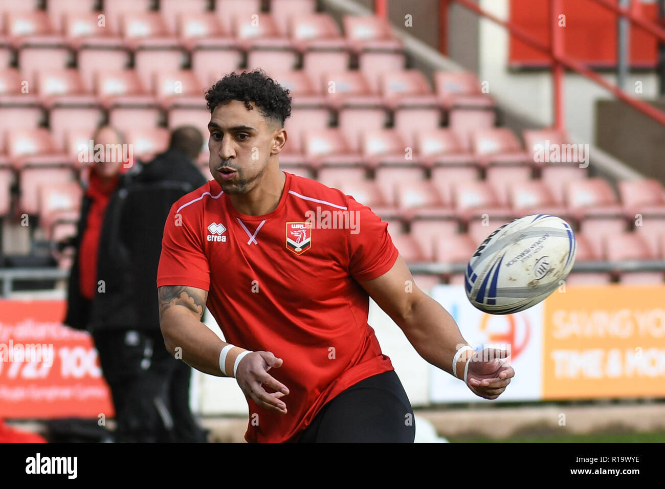 Racecourse Ground, Wrexham, UK. 10th Nov, 2018. ; Rugby League World ...