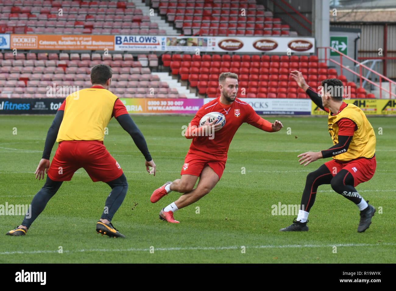 Racecourse Ground, Wrexham, UK. 10th Nov, 2018. ; Rugby League World ...