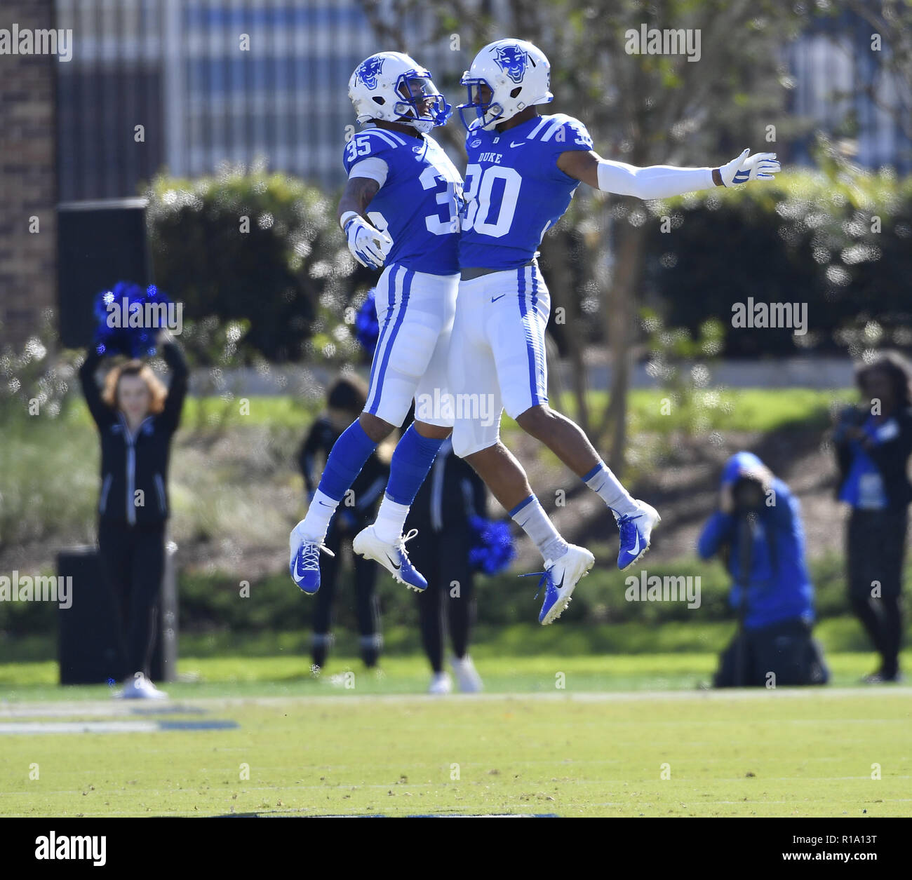 Duke blue devils celebrate hi-res stock photography and images - Alamy