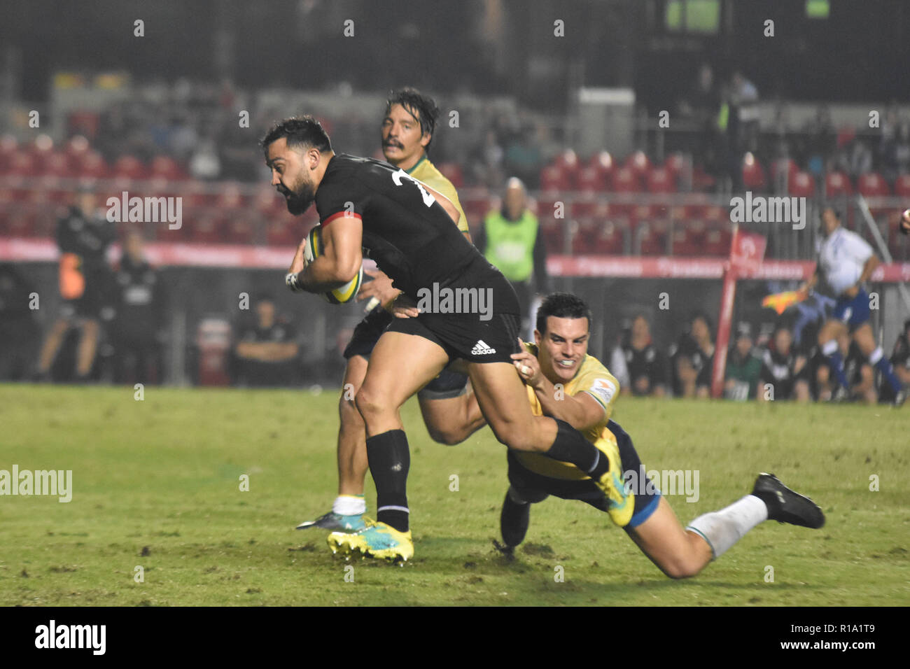 SÃO PAULO, SP - 10.11.2018: BRASIL RUGBY X ALL BLACKS MAORI - Rugby ...