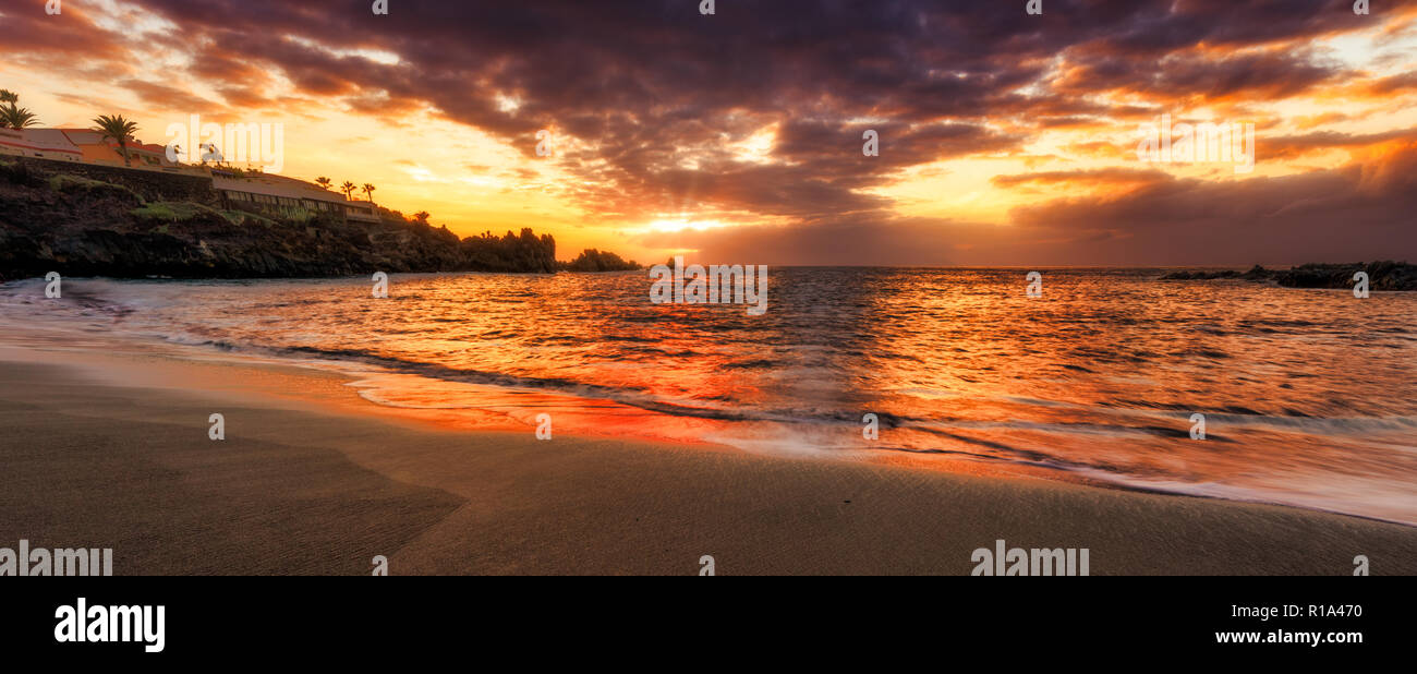 Tenerife sunset hi-res stock photography and images - Alamy