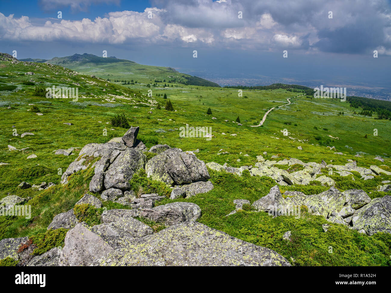 Beautiful summer in the Balkan mountains - Bulgaria - amazing scenery ...