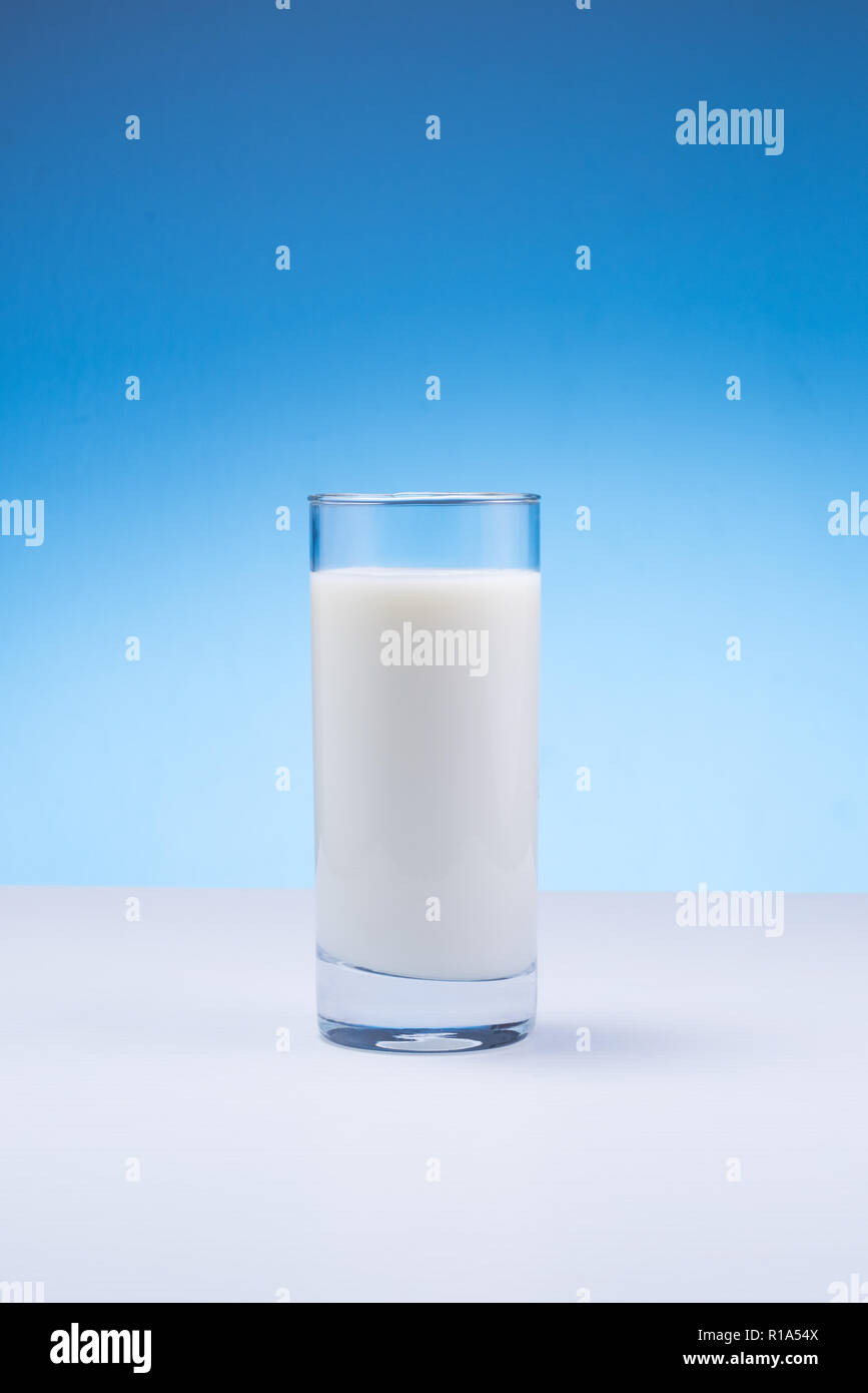 Glass of milk Stock Photo - Alamy