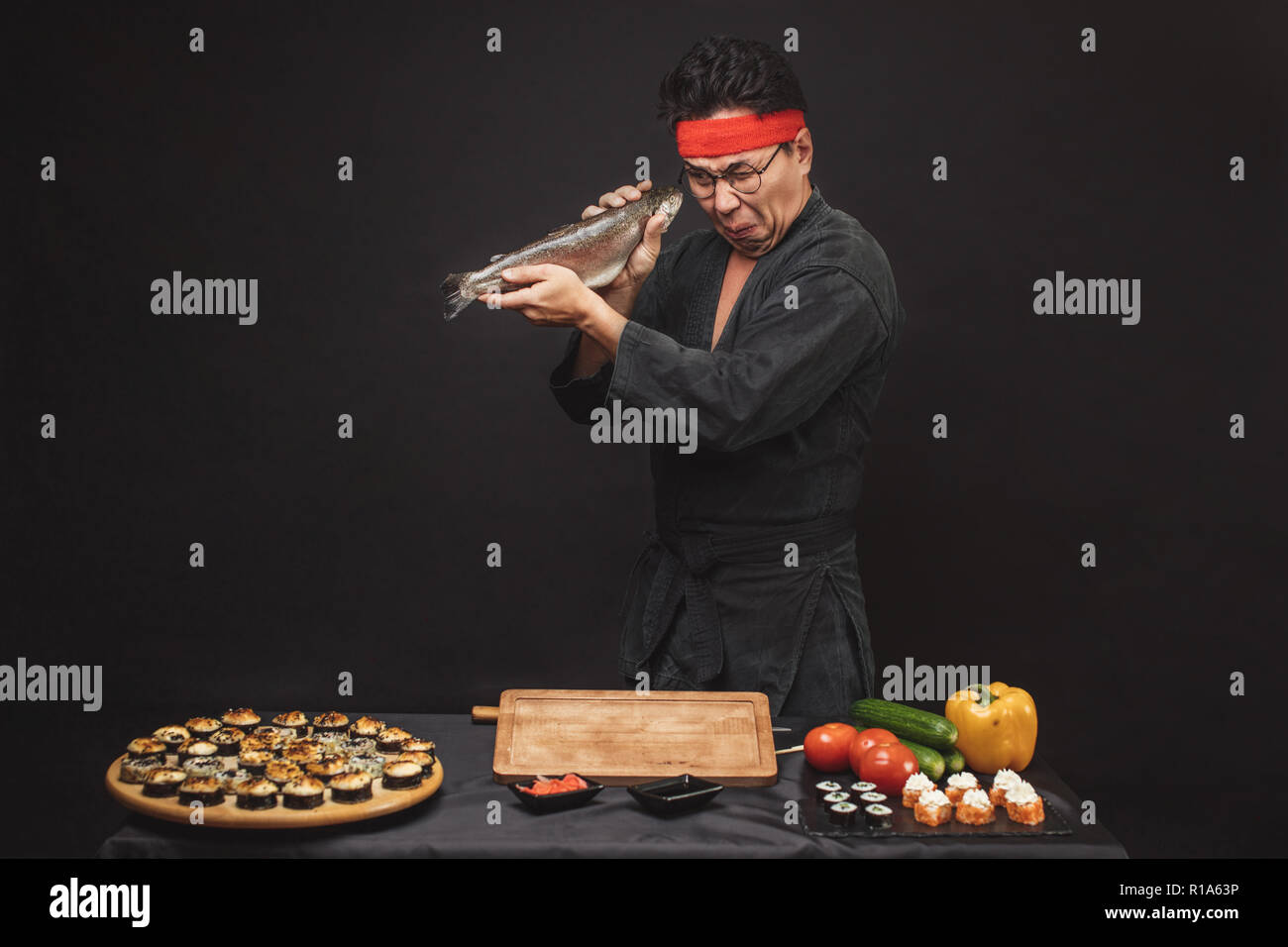 Mad chef hi-res stock photography and images - Alamy