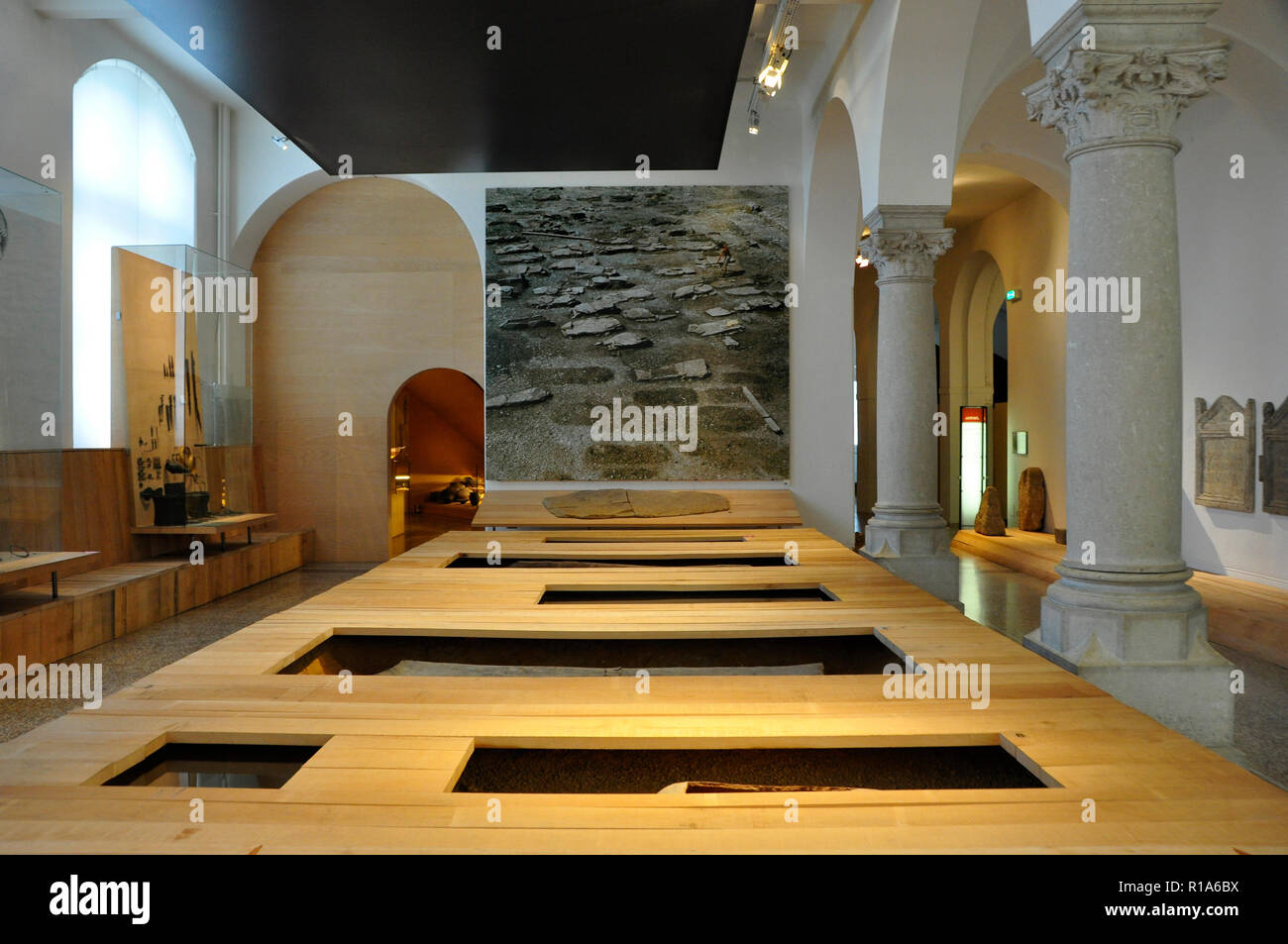 Switzerland: exhibition in the swiss national museum in Zürich city ...