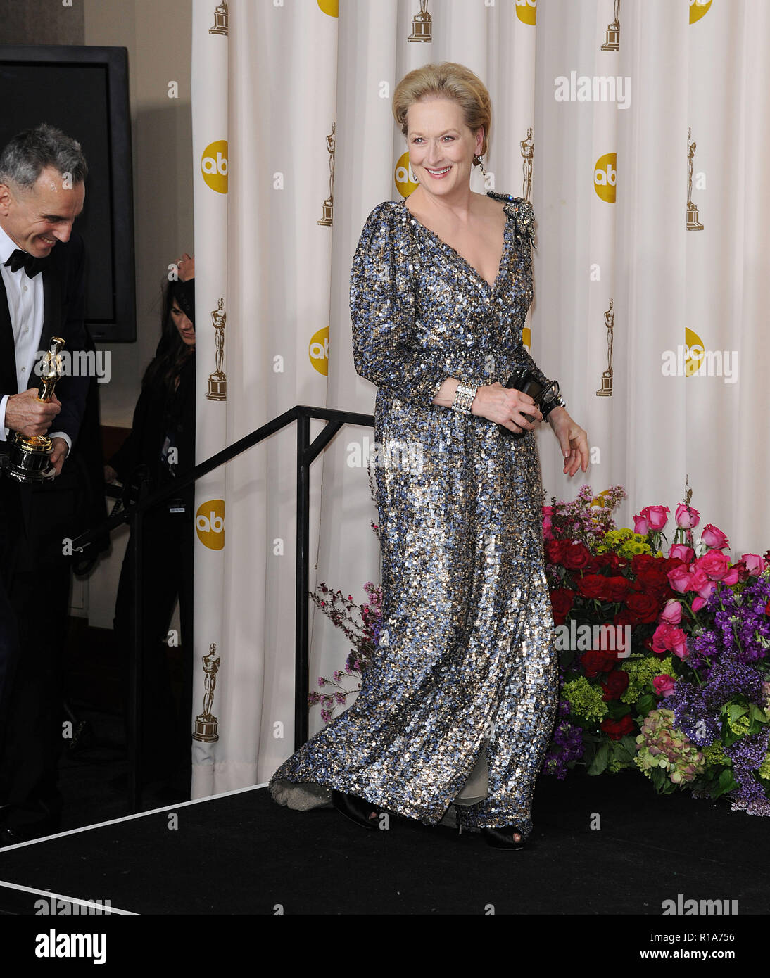 Merryl streep_ 245 event in hollywood life california hi-res stock ...