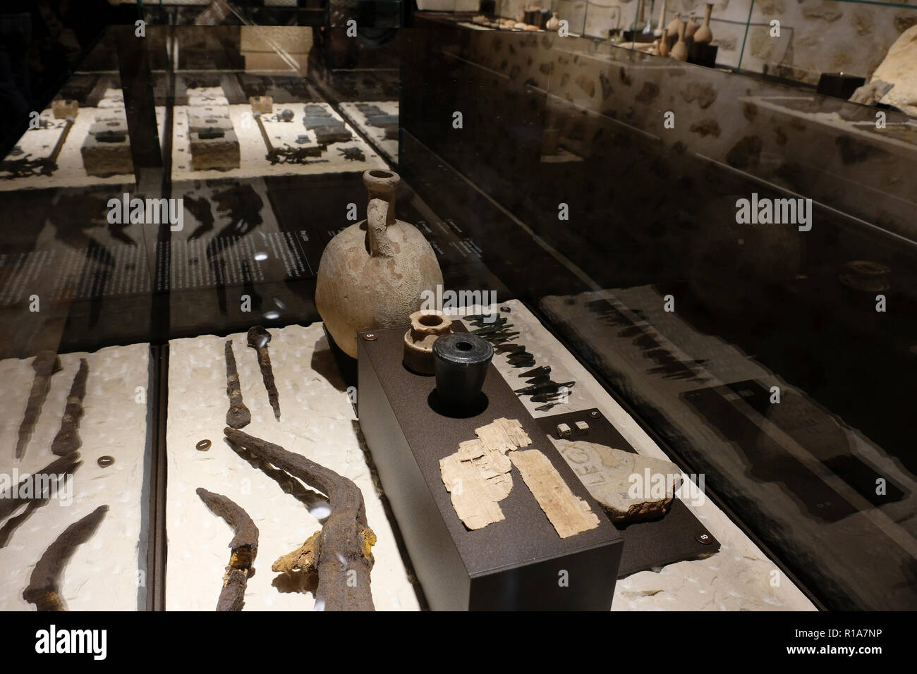 Objects discovered in excavations at biblical sites over the past ...