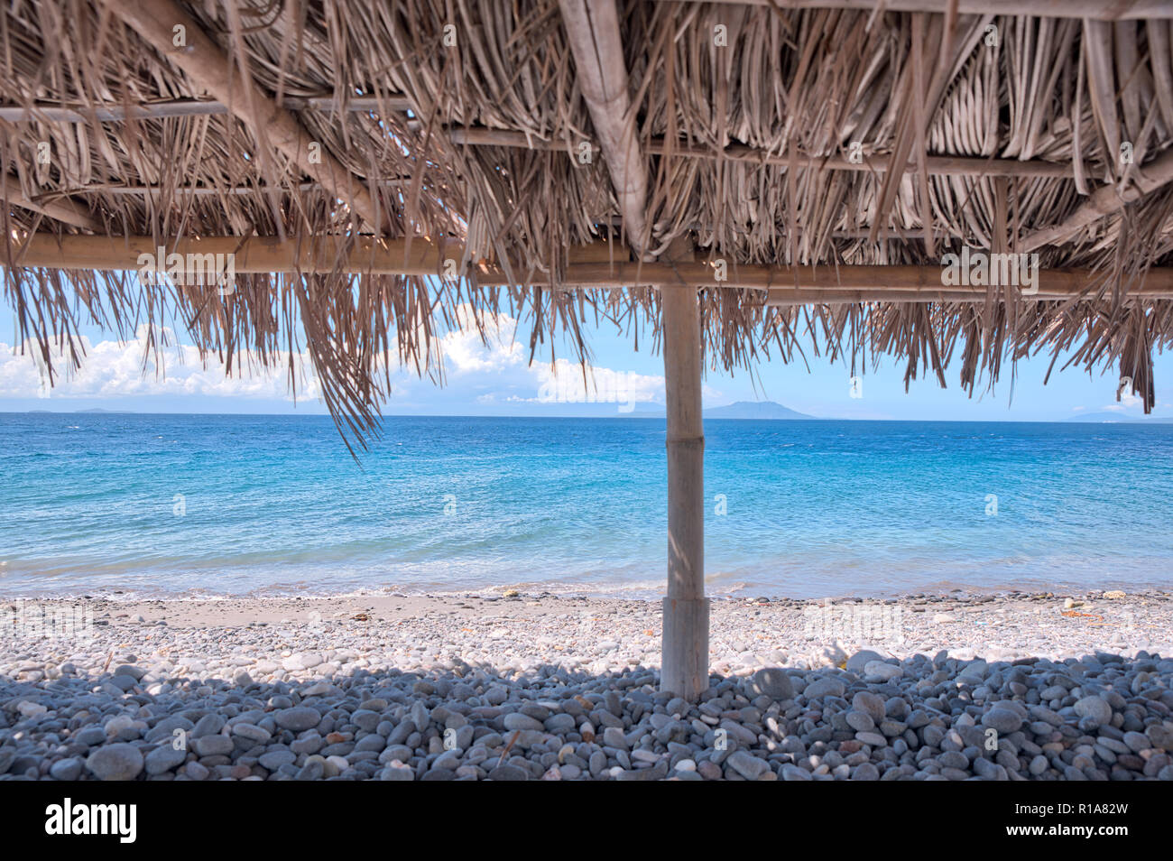 Pebble beach of Punta Malabrigo, Batangas, Philippines Stock Photo - Alamy