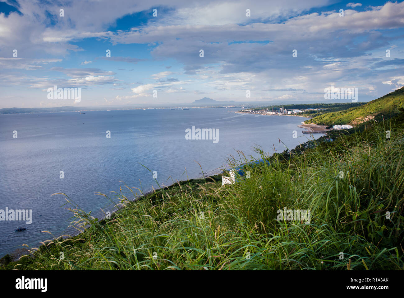 Scenic vista overlooking Batangas City, Philippines Stock Photo - Alamy