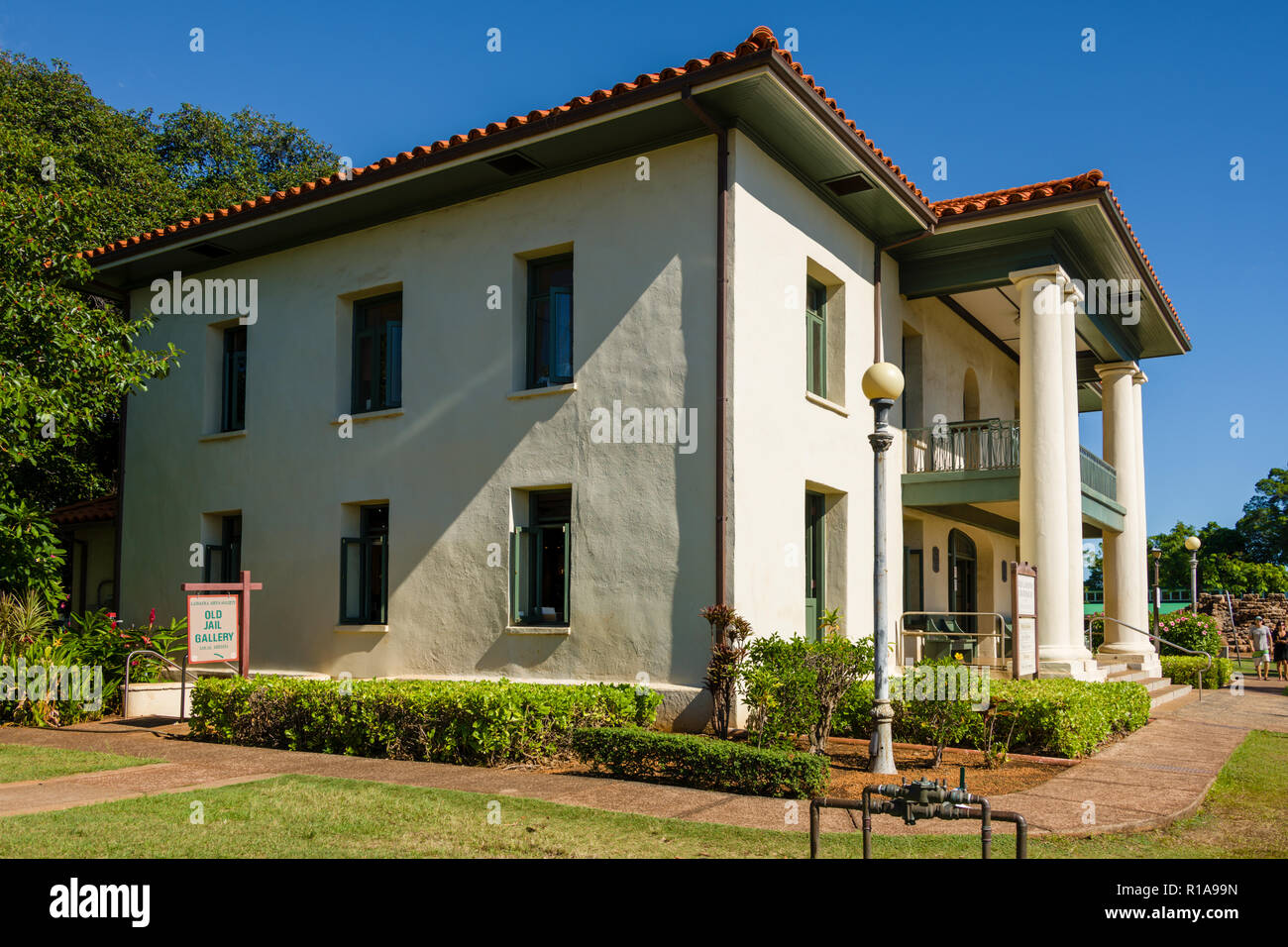 Old Lahaina Courthouse and Jail Stock Photo - Alamy