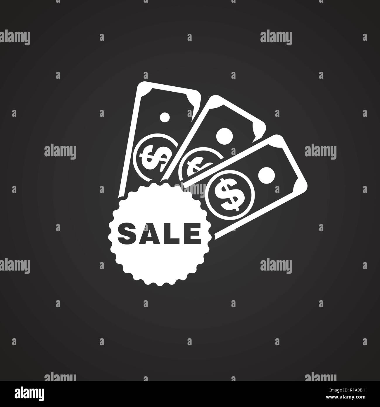 Money economy on sale on black background Stock Vector Image & Art - Alamy