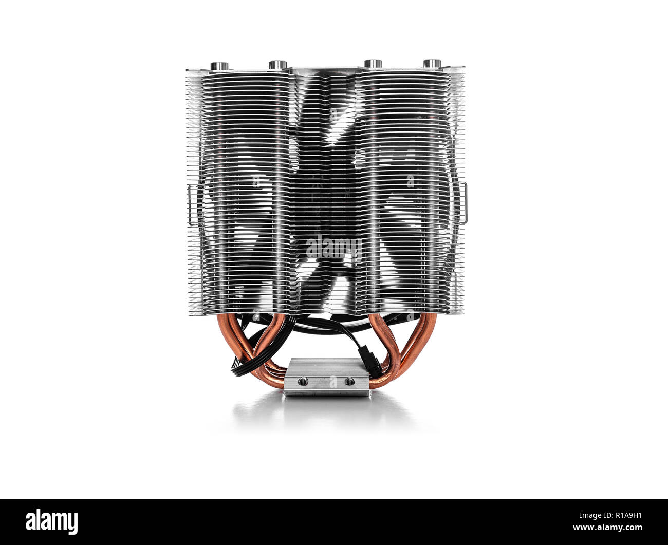 Cooler computer fan isolated on a white background Stock Photo - Alamy