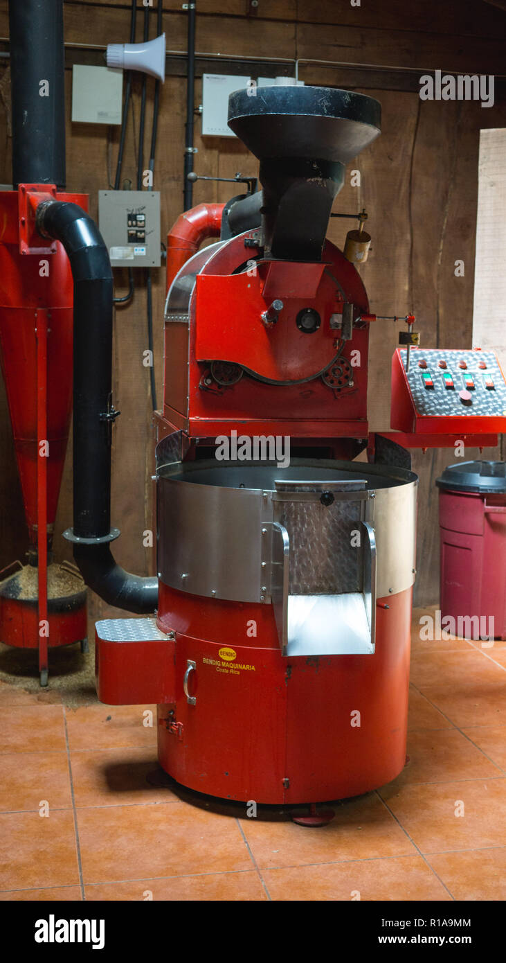 Big red coffee grinder hi-res stock photography and images - Alamy