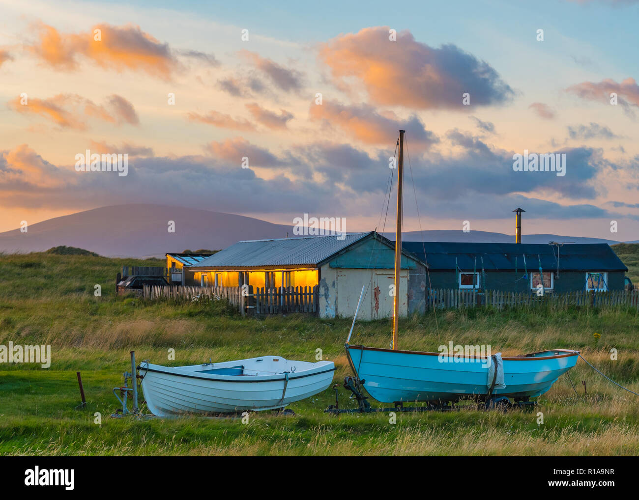 Black huts barrow in furness hi-res stock photography and images - Alamy