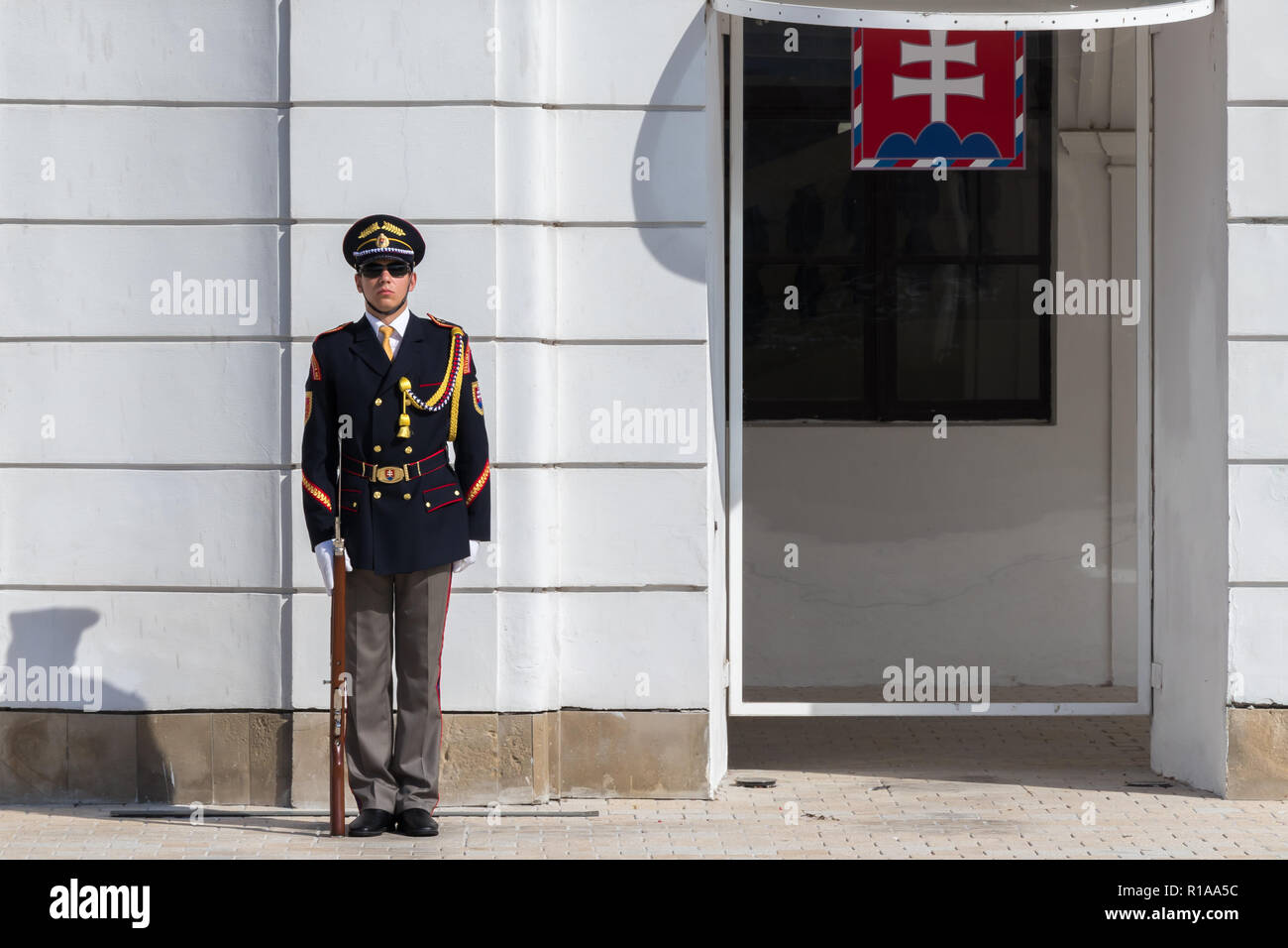 Slovak presidential guard hi-res stock photography and images - Alamy